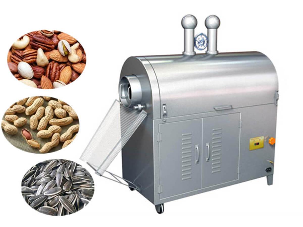 Innovative Dry Fruit Roasting and Flavouring Machine for Blacknut ...